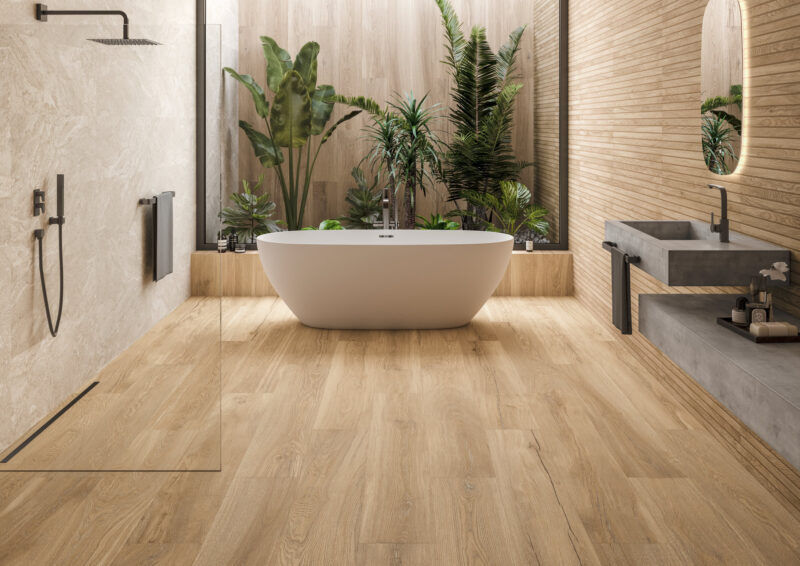 Wood Slat Tiles For Walls | The TilePortfolio