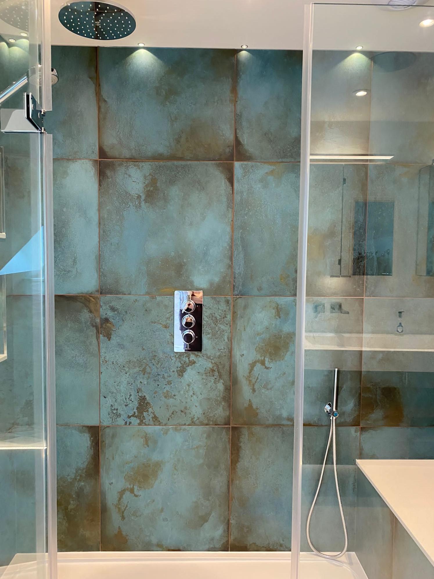 Showcasing Forge Mint Green Porecelain Tiles | The TilePortfolio