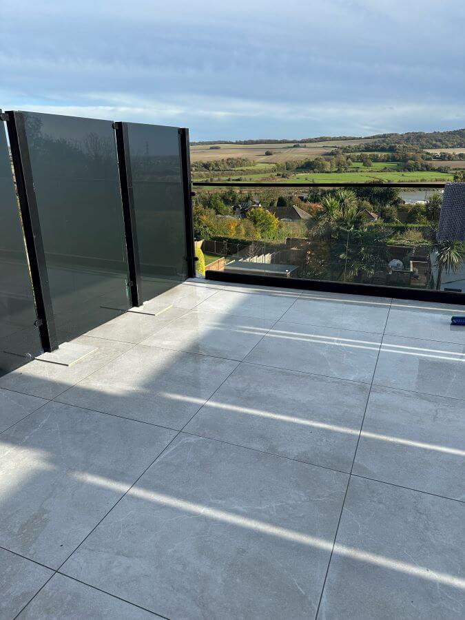 Blissful View And Bliss White Tiles! | The TilePortfolio